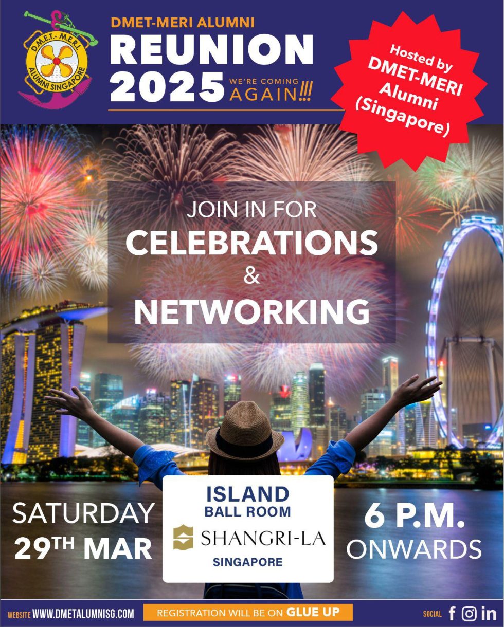 Upcoming Events | DMET-MERI ALUMNI